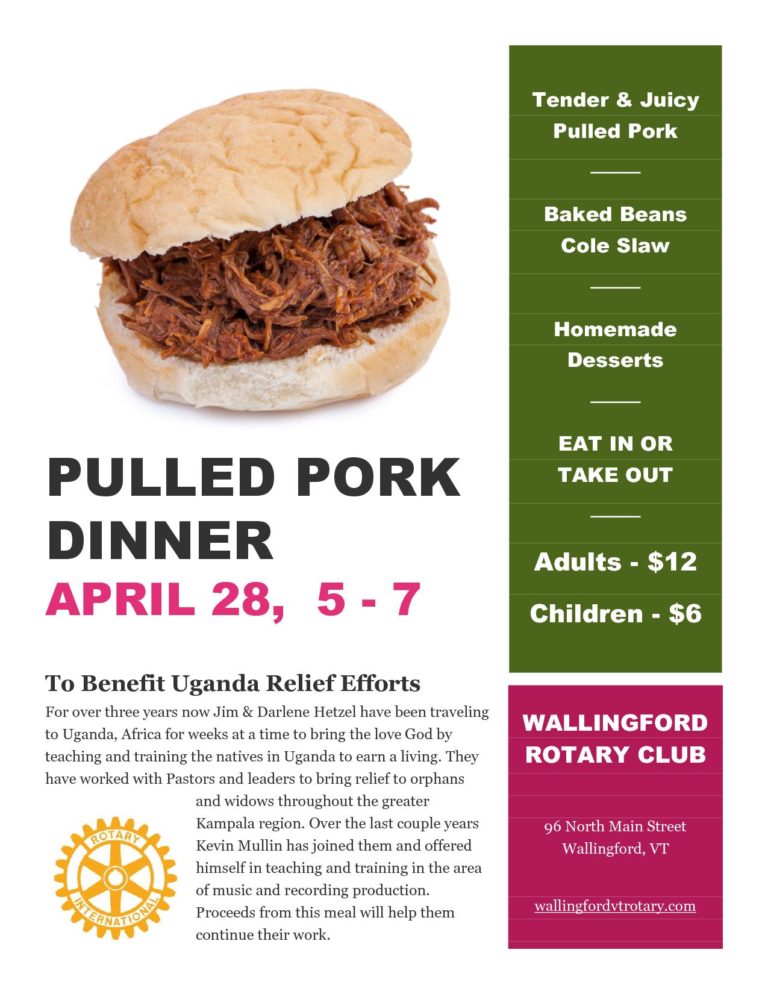 Pulled Pork Dinner (Uganda Fundraiser) – The Brick Church